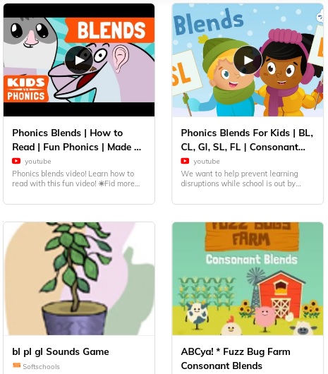 Blends – Phonics Pow