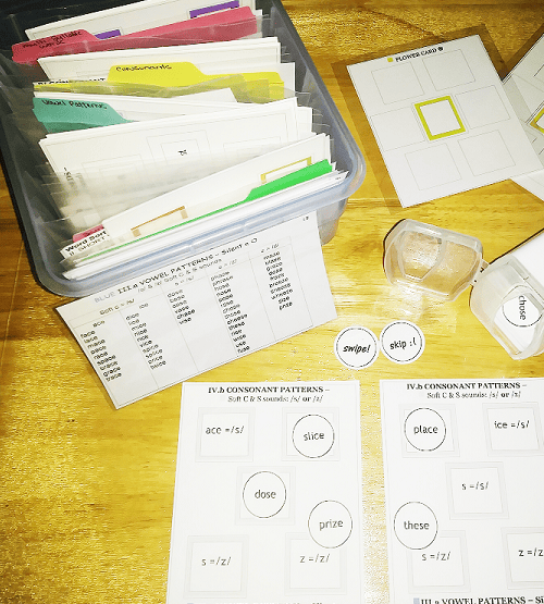 Word Sort Games – Phonics Pow