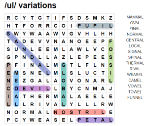 /ul/ variations – Phonics Pow