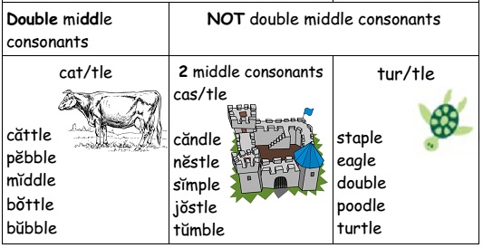 Double Middle Letters – Phonics Pow