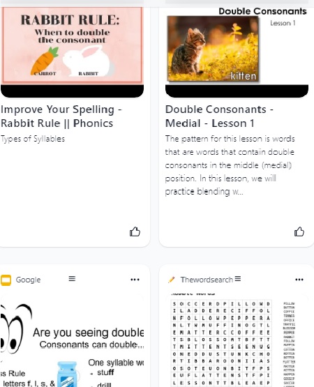 Double Middle Letters – Phonics Pow